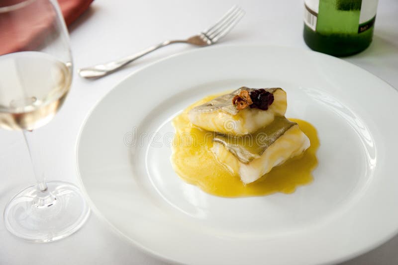 Cod fillet stock photo. Image of main, yellow, launch - 28791920