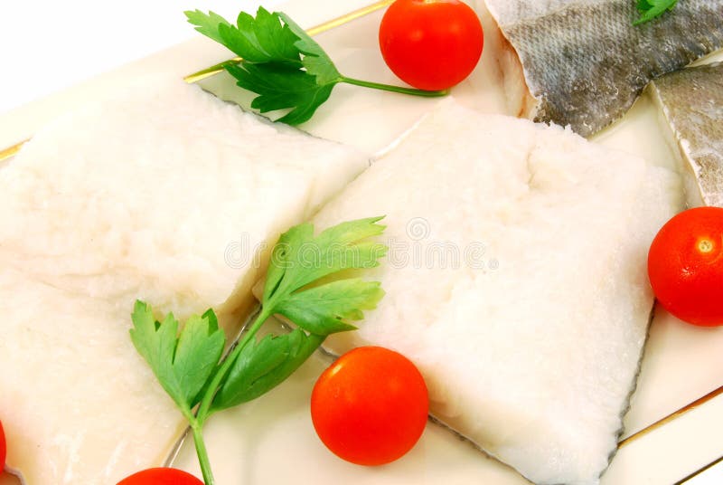 Cod fillets ready to cook stock image. Image of healthy - 15032137