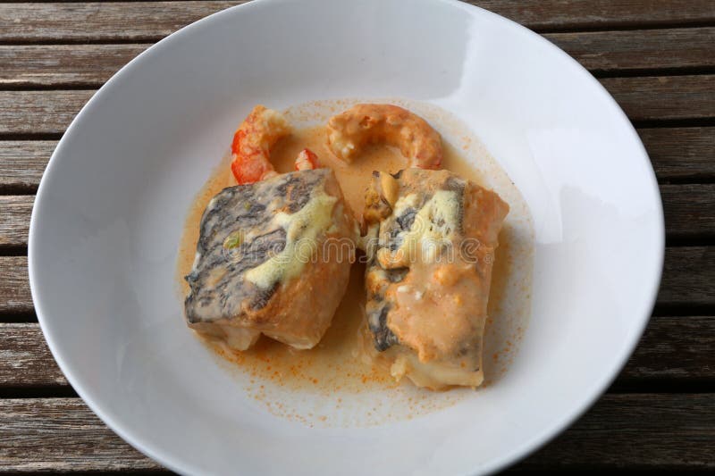 Cod Fish Receipt Ready To Eat Stock Image - Image of healthy, meal ...