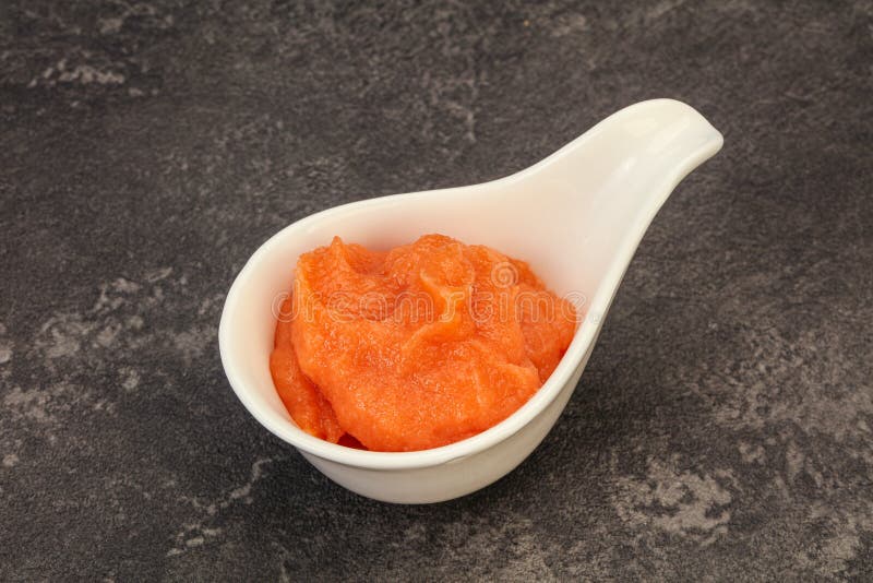 Cod fish roe in the bowl stock image. Image of fresh - 178857281