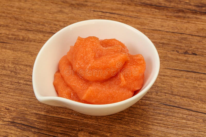 Cod fish roe in the bowl stock photo. Image of meal - 179263310