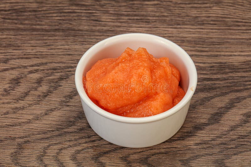 Cod fish roe in the bowl stock image. Image of fish - 192368367