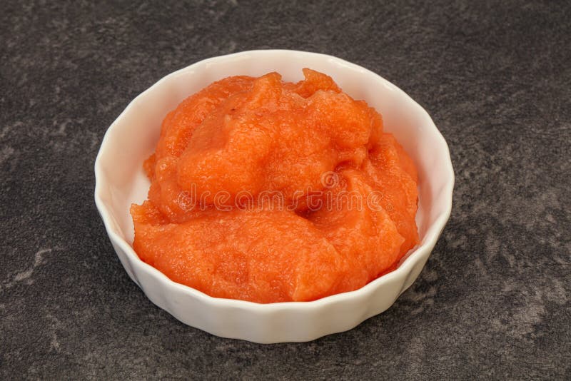 Cod fish roe in the bowl stock image. Image of pollack - 193402705