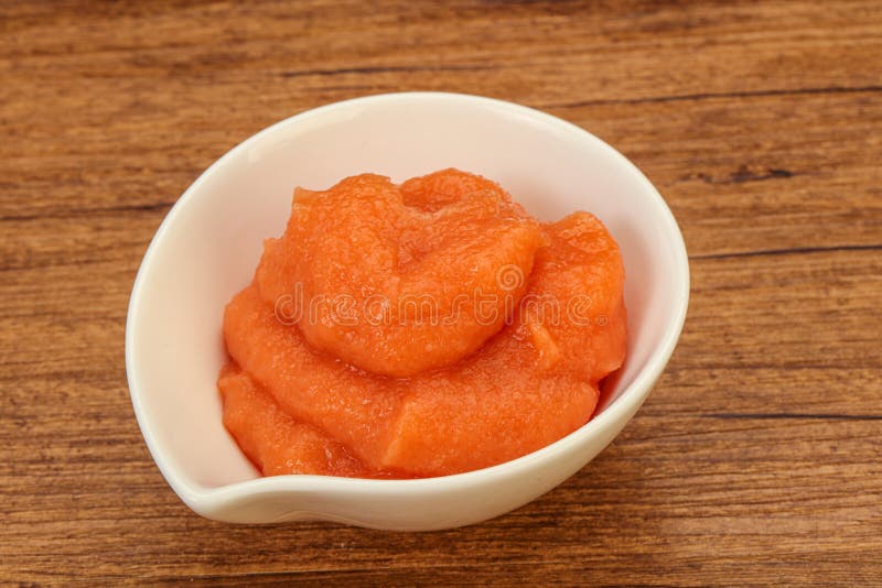 Cod fish roe in the bowl stock image. Image of cuisine - 207642755