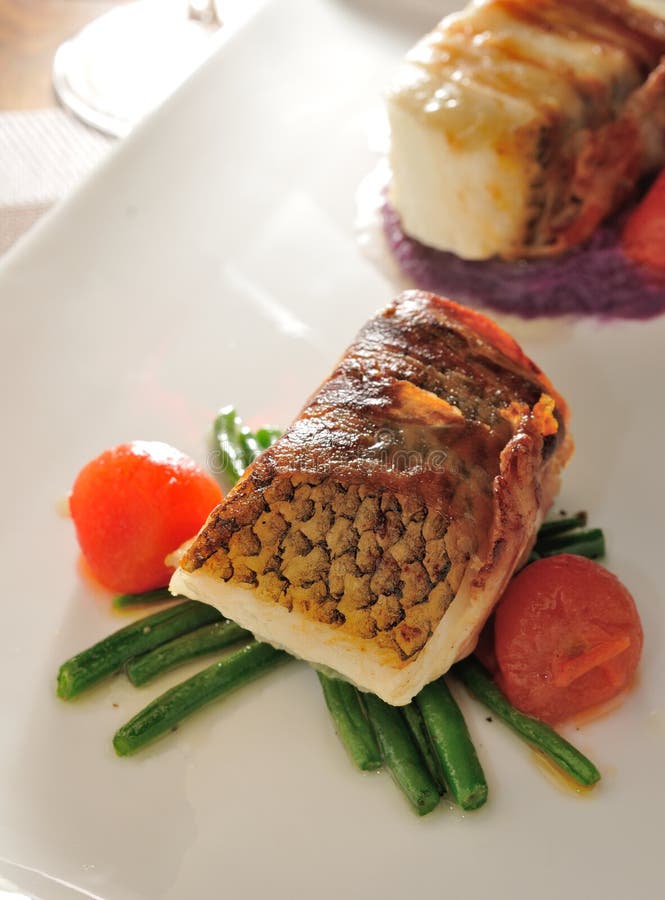 Cod fish stock image. Image of meat, steamed, fillet - 61389065