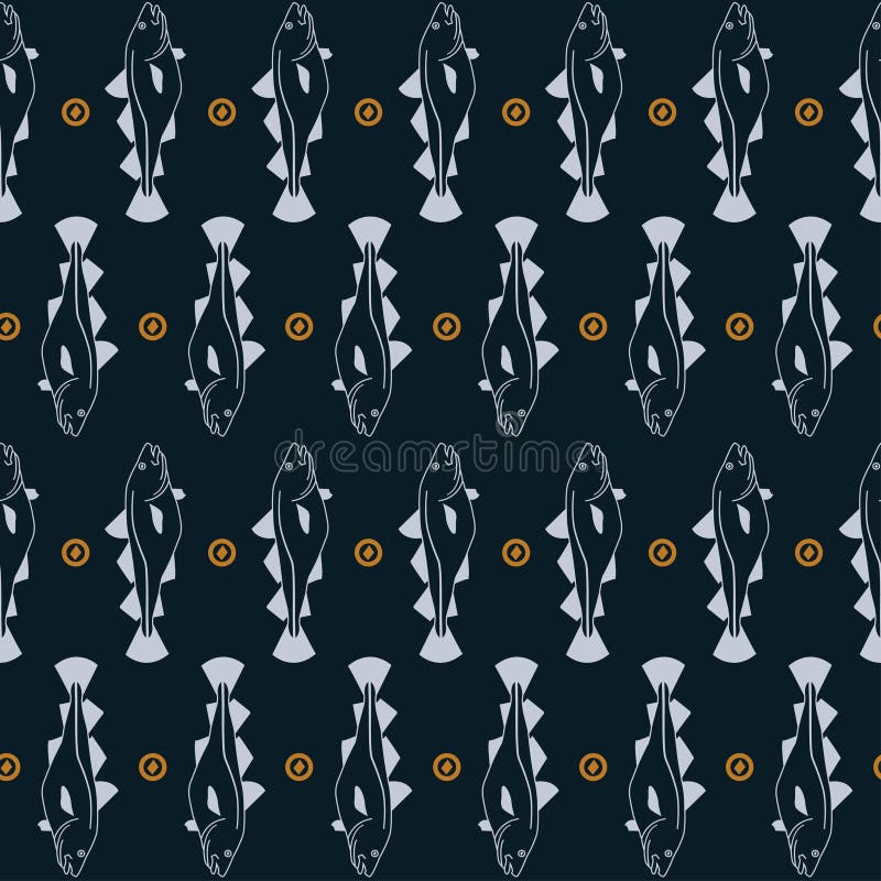 Atlantic Cod Drawing Stock Illustrations – 140 Atlantic Cod Drawing ...