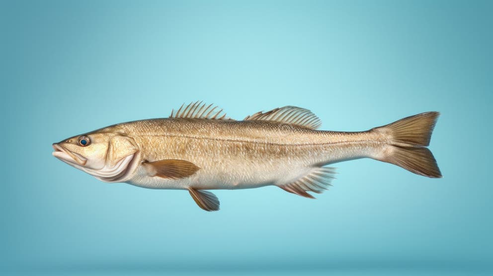 Cod fish stock illustration. Illustration of swimming - 289112893