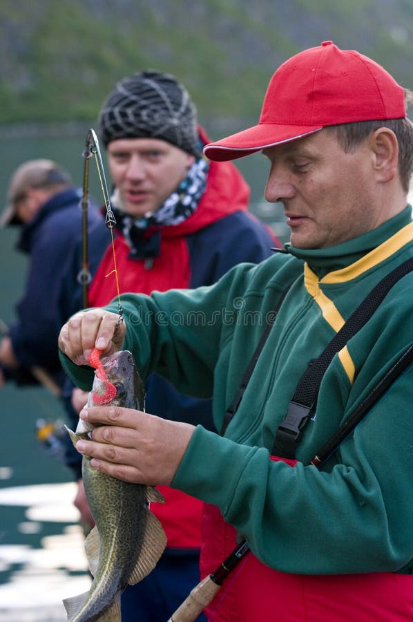 Cod fishing stock photo. Image of pastime, active, seaside - 10106588