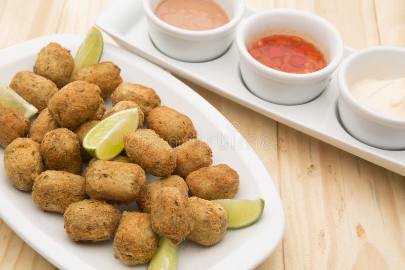 Cod fritters stock image. Image of brazilian, cooked - 59806845