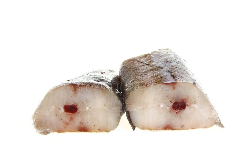 Cod Isolated on a White Background Stock Photo - Image of freshness ...