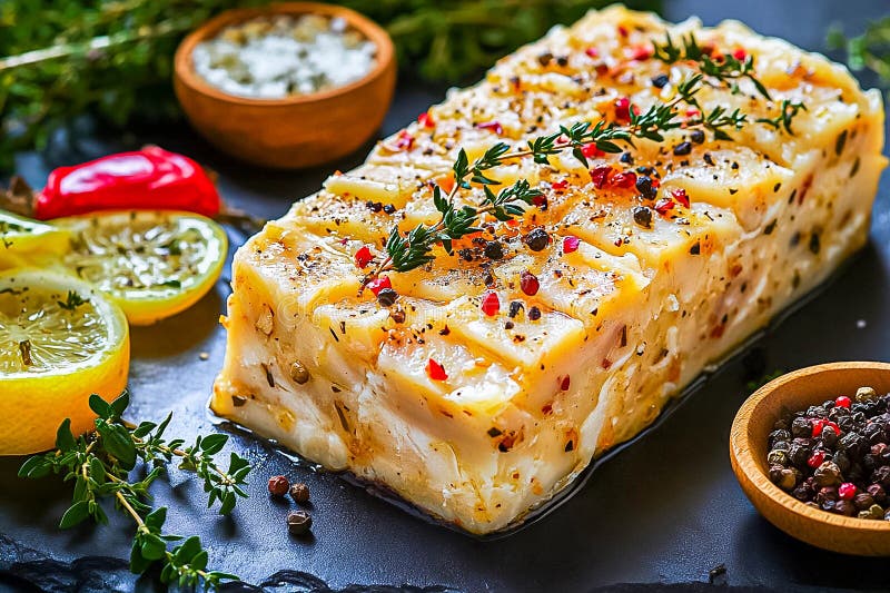 Cod Liver Pate. Traditional Cold Spread on Bread Stock Illustration ...