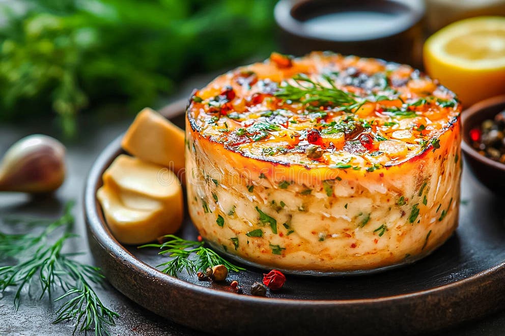 Cod Liver Pate. Traditional Cold Spread on Bread Stock Illustration ...