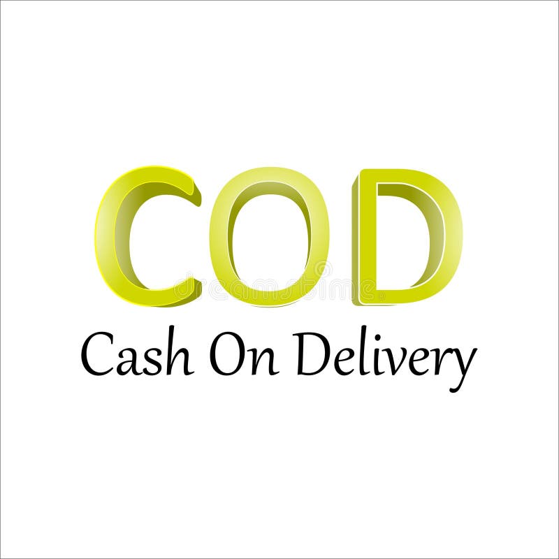 COD Logo Stands for (Cash on Delivery) Stock Vector - Illustration of ...
