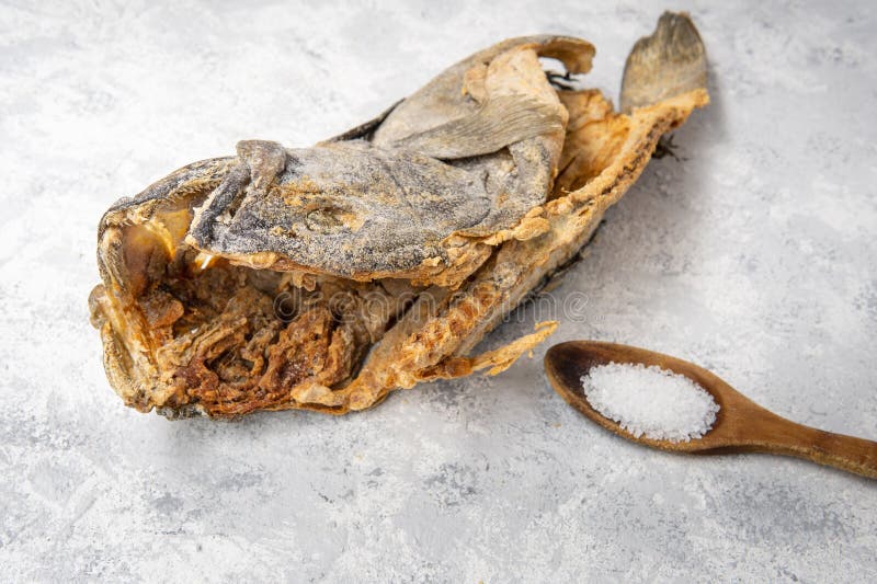 Cod Preserved in Salt is a Fish Used in Recipes during Holy Week or ...