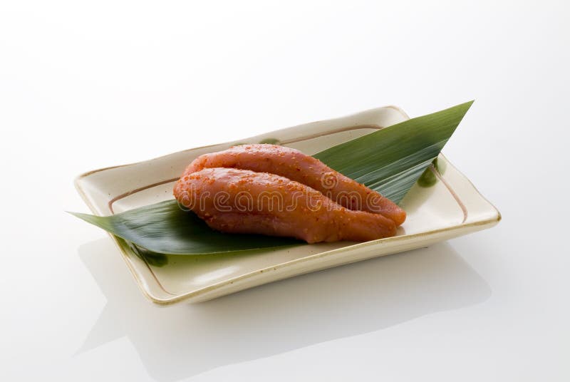 Seasoned cod roe stock image. Image of ingredient, flavored - 35656021