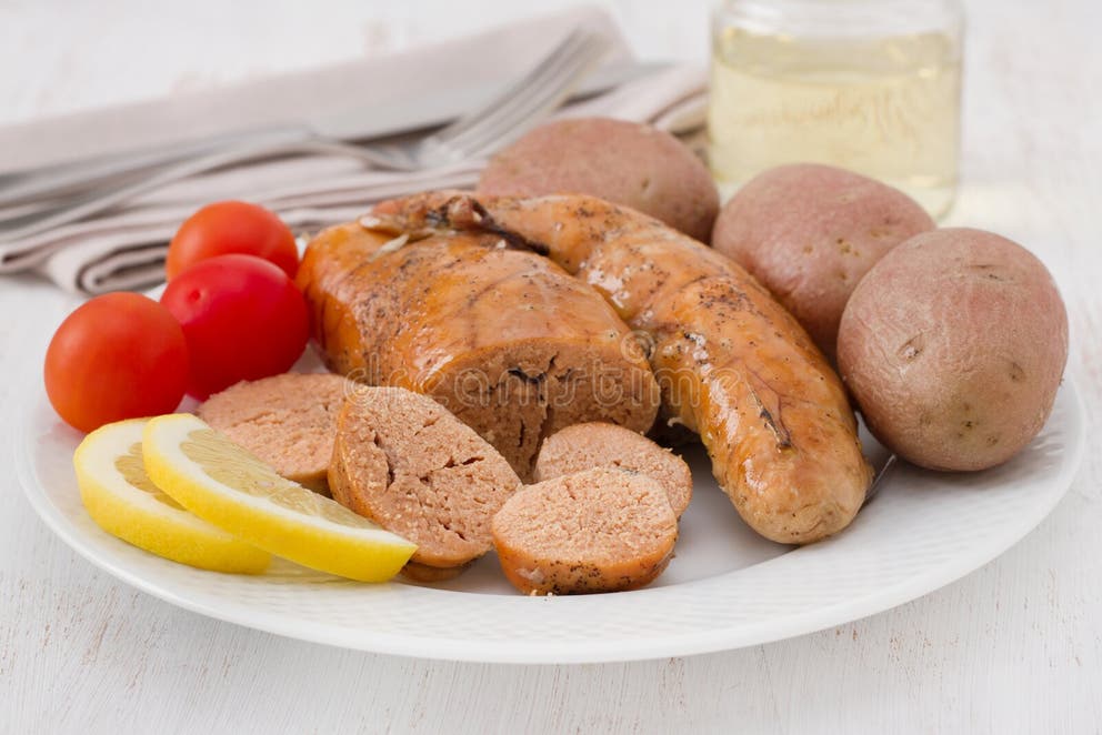 Cod roe with potato stock image. Image of meal, plate - 23762051