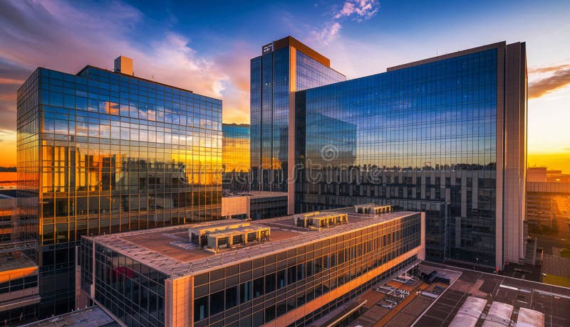 CODA Tech Square: Modern Glass Buildings Architectural Design in ...