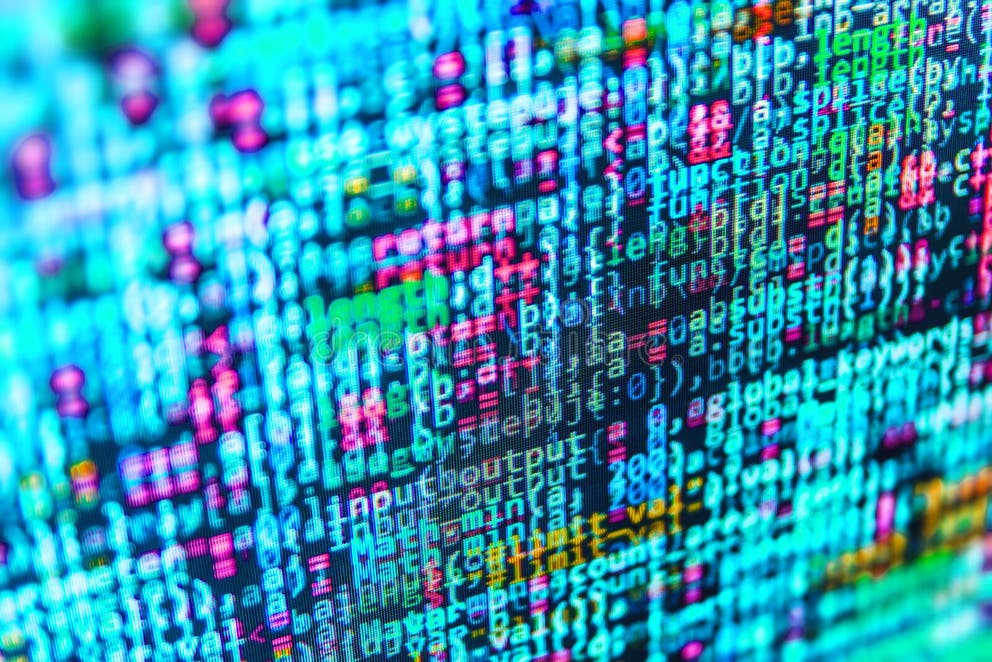 Codage De L'écran De Programmation De Code Source Image stock - Image ...