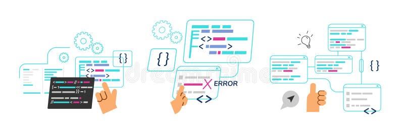Scripts Programming Stock Illustrations 201 Scripts Programming Stock 9715