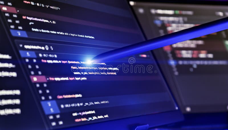 Code Analysis and Debugging in Modern Programming Stock Photo - Image of terminal, inspection ...