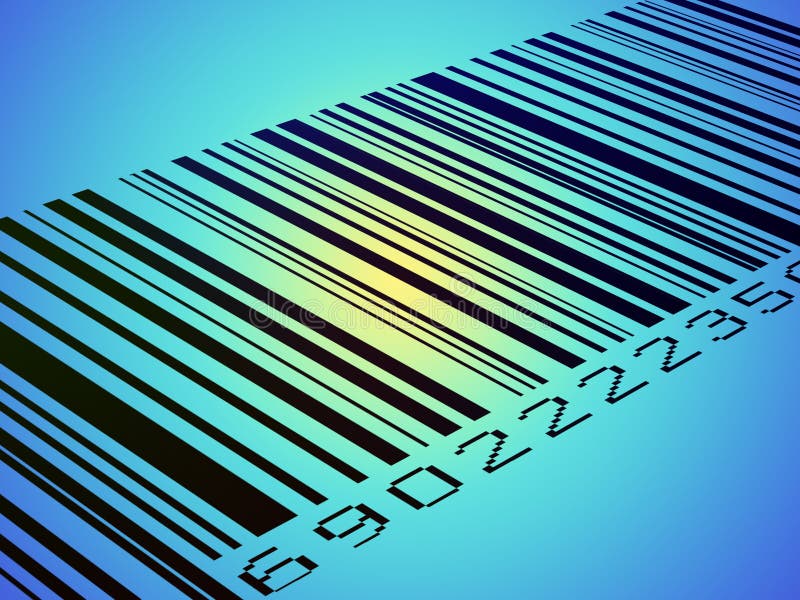 Barcode Airplane Image Vector Illustration Stock Vector - Illustration ...