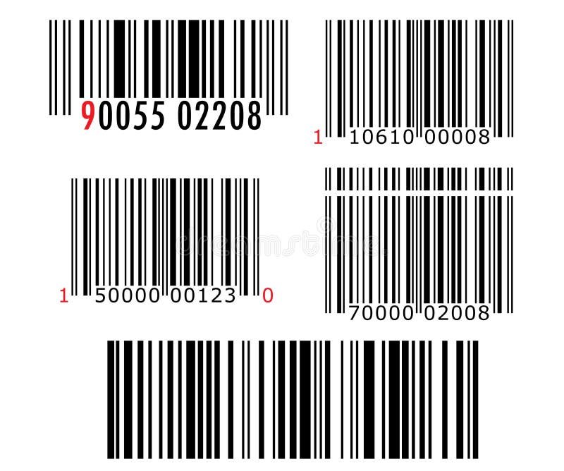 Maquillage De Bande De Code Barres De Bouche Femelle Avec Le Rouge à ...