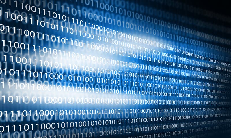 Code binaire illustration stock. Illustration du conception - 52405271