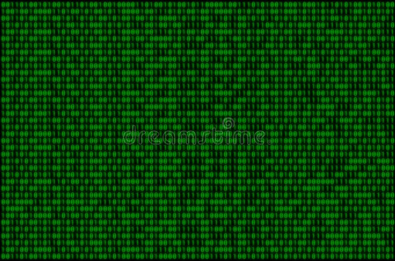 Code binaire vert illustration stock. Illustration of concept - 120718296