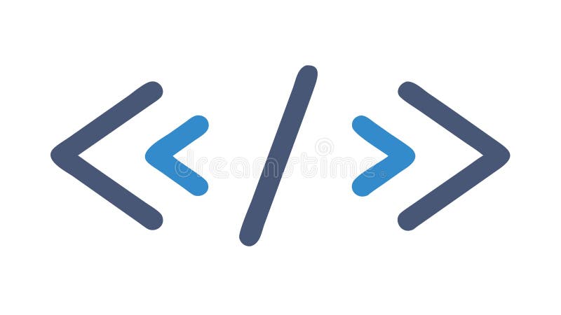 Displaying Code Brackets Stock Illustrations – 117 Displaying Code ...