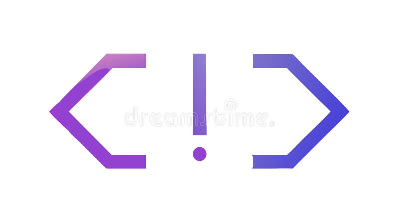 Code Brackets Icon: Programming, Development, Digital Interface, Vector ...