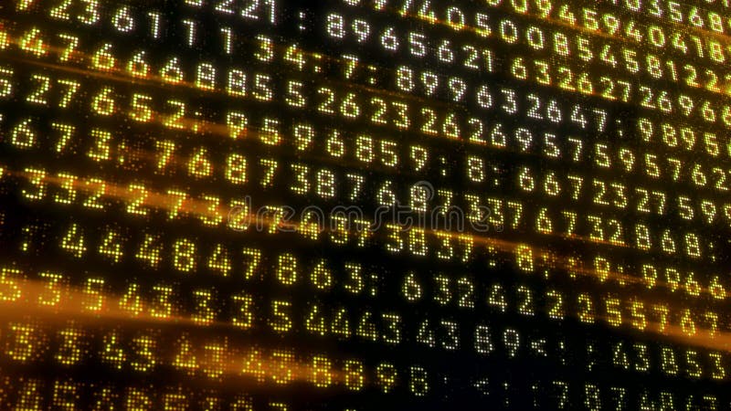 Code of Changing Numbers, Concept of Digital World and Matrix Effect ...