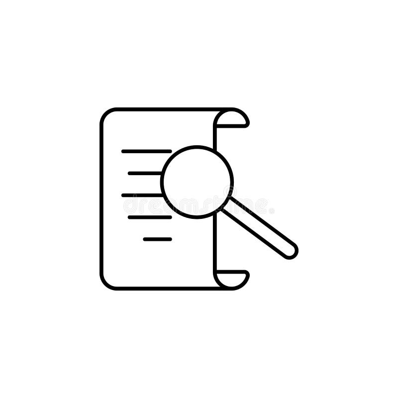 Code Checking Find Code Icon Simple Outline Vector Of Web Design