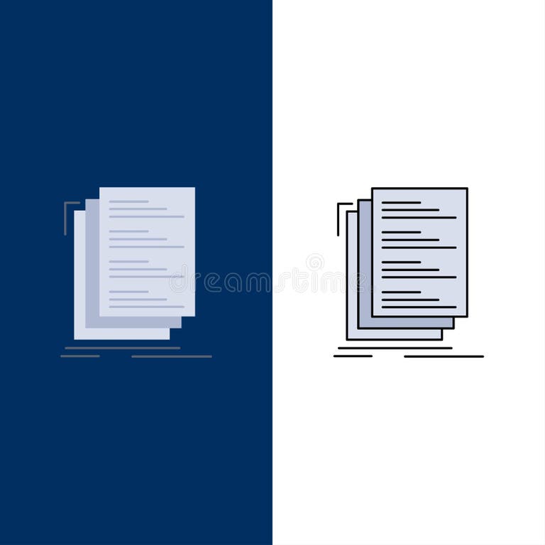 Code, Coding, Compile, Files, List Flat Color Icon Vector Stock Vector ...
