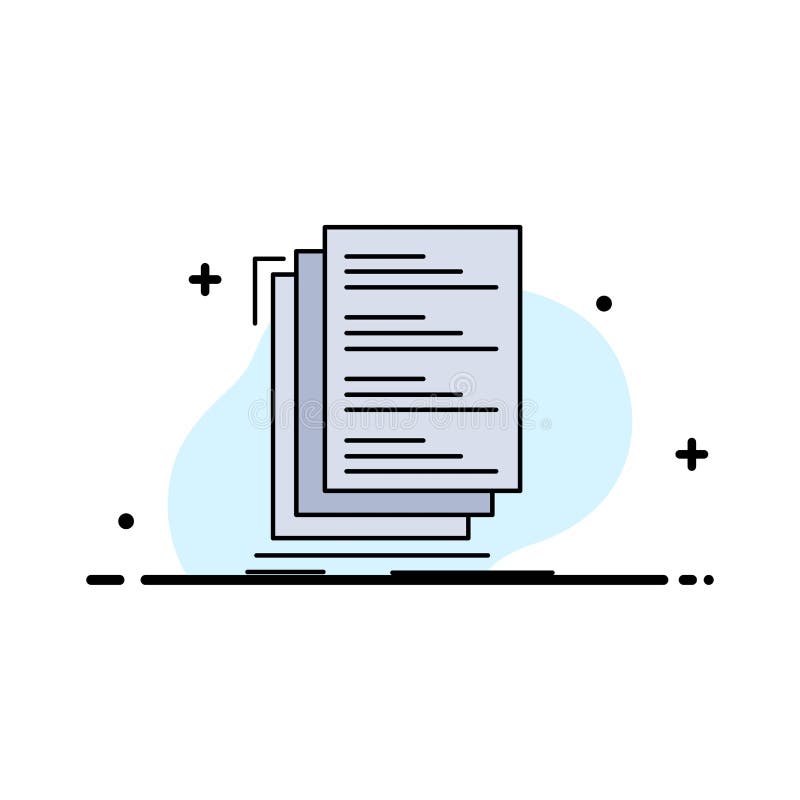 Code Coding Compile Files List Flat Color Icon Vector Stock Vector Illustration Of