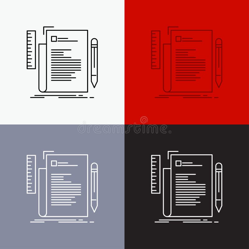 Code, Coding, File, Programming, Script Icon Over Various Background ...