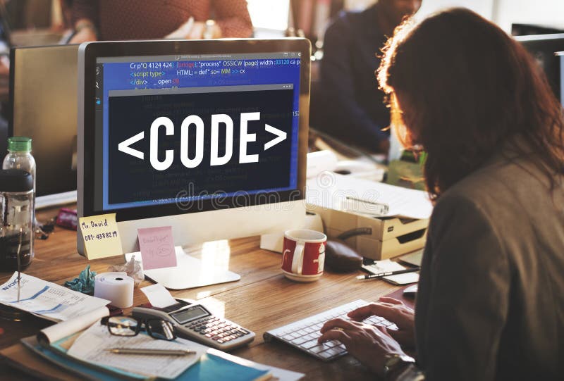 Code Coding Programming Technology Technical Concept Stock Image Image Of Connection
