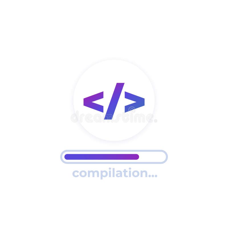 Code Compilation Stock Illustrations – 208 Code Compilation Stock ...