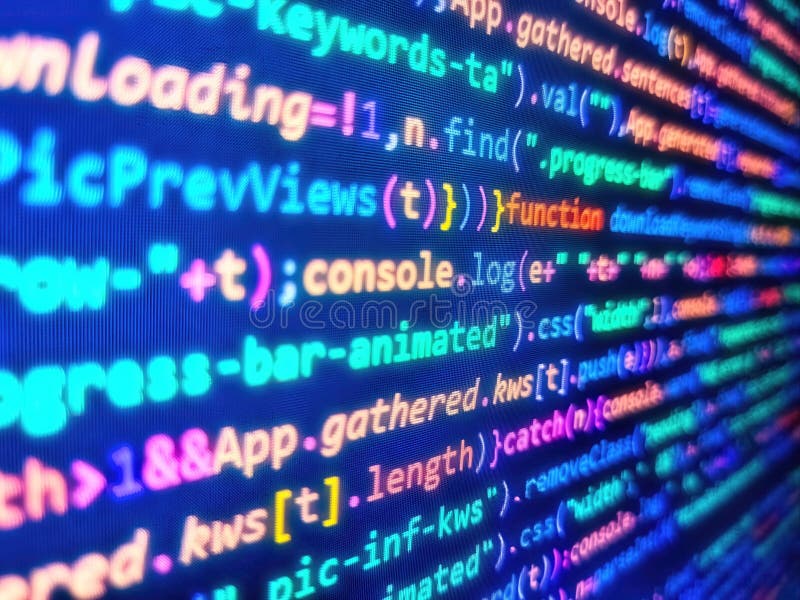 Notebook Closeup Photo. Business and AI Technology Represent Learning ...