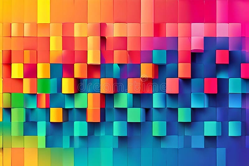 Code Crush a Bold Blocky Matrix with Pixelated Code Patterns in Stock ...