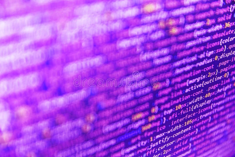 Code On Dark Background Information Technology Website Coding Standards For Web Design Future