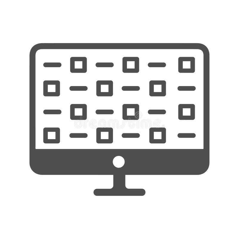 Code, Data Hack, Hacking Icon Stock Vector - Illustration of java ...