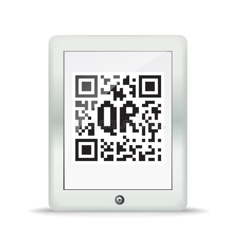 Code De QR Dans Un Instrument De Maderd Photographie éditorial ...