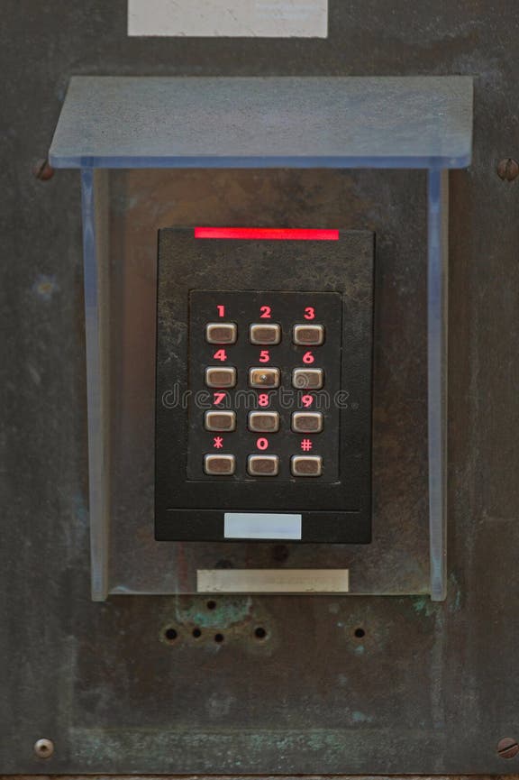 Code Dial Keypad Cover stock photo. Image of scandinavia - 370124050