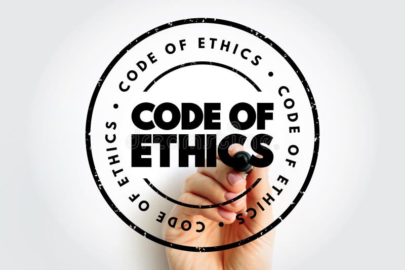 Code Ethics Inform Acting Behalf Organization How Should Conduct ...