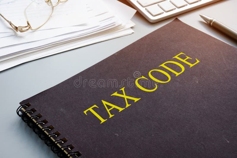 Code Fiscal Et Documents Financiers Image stock - Image du concept ...