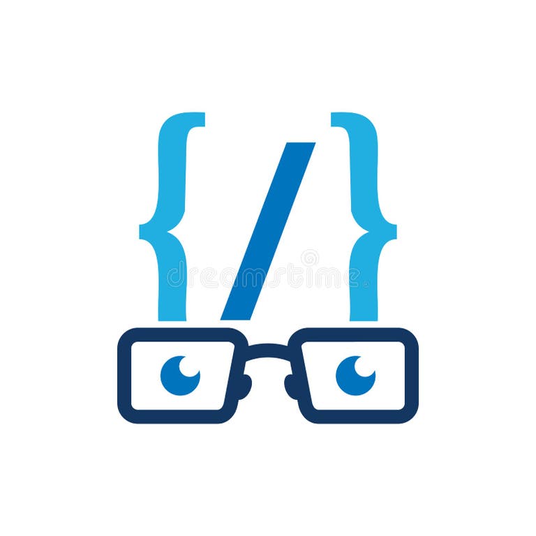 Code Geek Logo Icon Design stock vector. Illustration of abstract ...