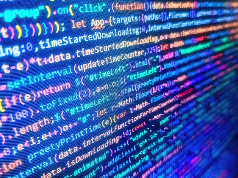 Code In Green Color Script Procedure Creating Developing Programming And Coding Technologies