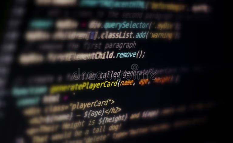 Code, HTML, Php Web Programming Source Code. Abstract Code Background ...