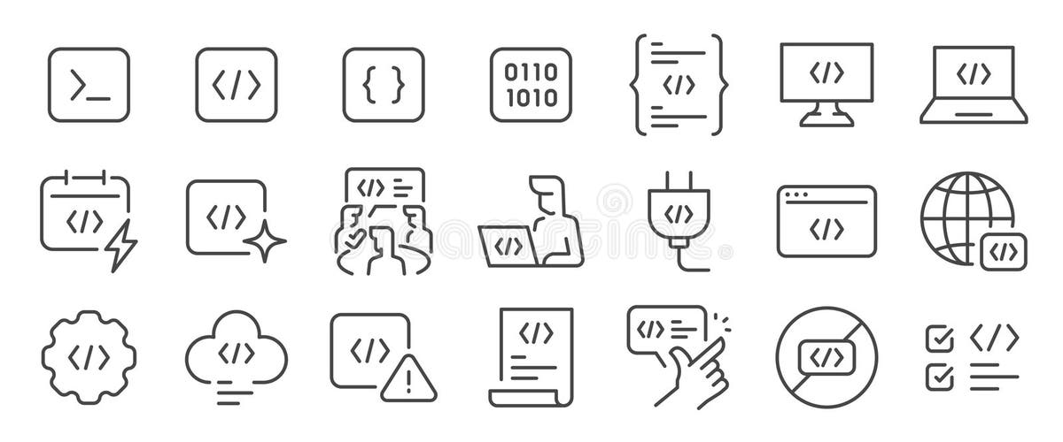 Programming Binary Coding Stock Illustrations – 35,668 Programming ...