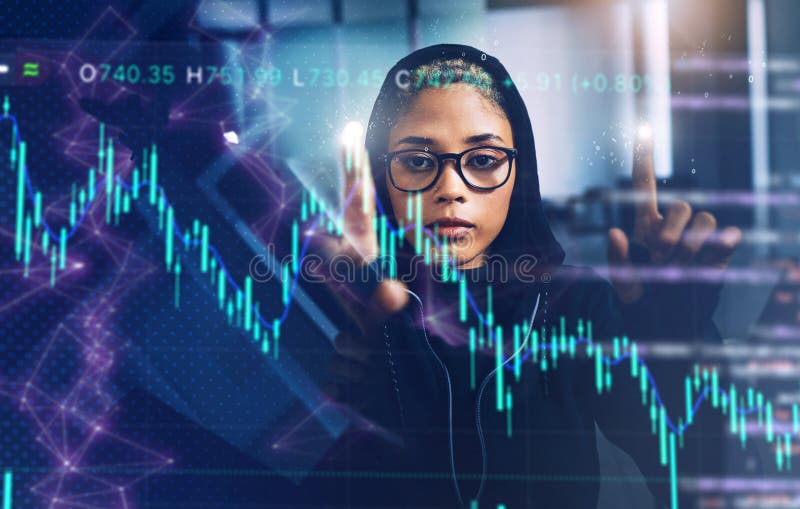 Woman Coding Ai Digital Transformation Cybersecurity Innovation Stock Photos - Free & Royalty ...